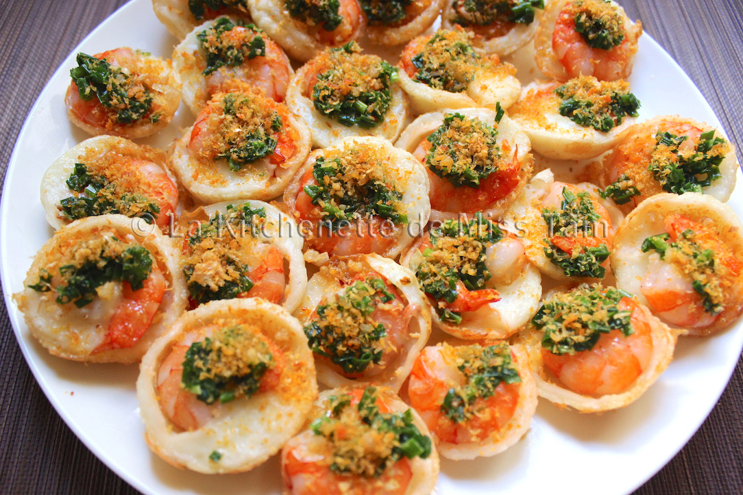 Banh khot de Vũng Tàu (palets de riz aux crevettes) - La kitchenette de ...